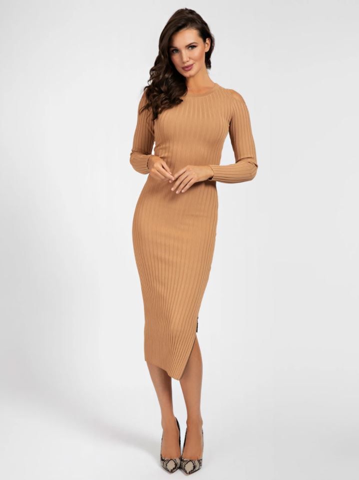 GUESS Zenska haljina smedja 89600 - Astra&Borovo