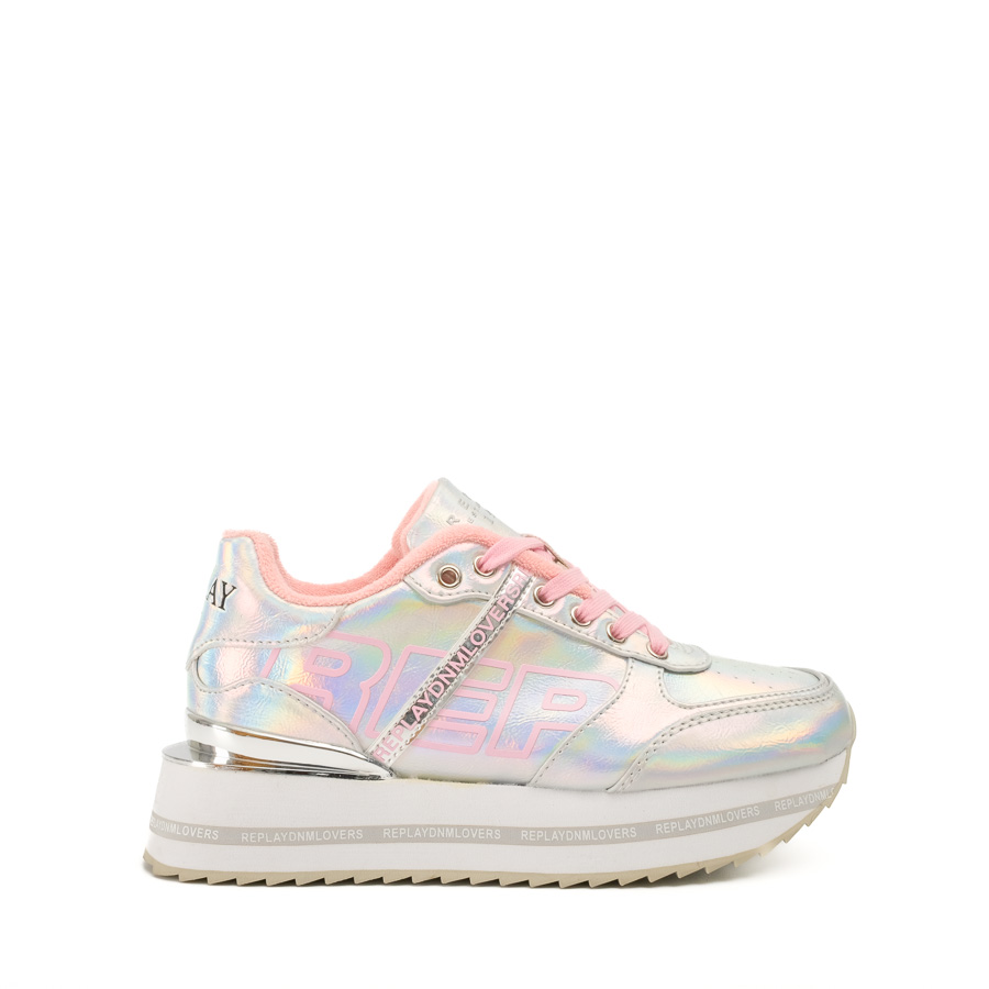 Replay Shoes Shoe Sneaker Silver B3139 - Astra&Borovo