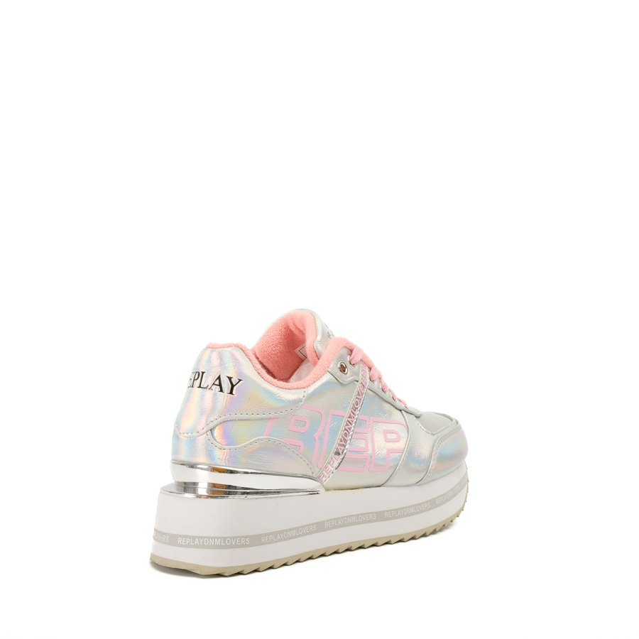 Replay Shoes Shoe Sneaker Silver B3139 - Astra&Borovo
